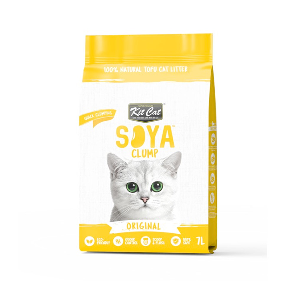 Kit Cat Soya Clump Soybean Litter – Original 7L - McPet